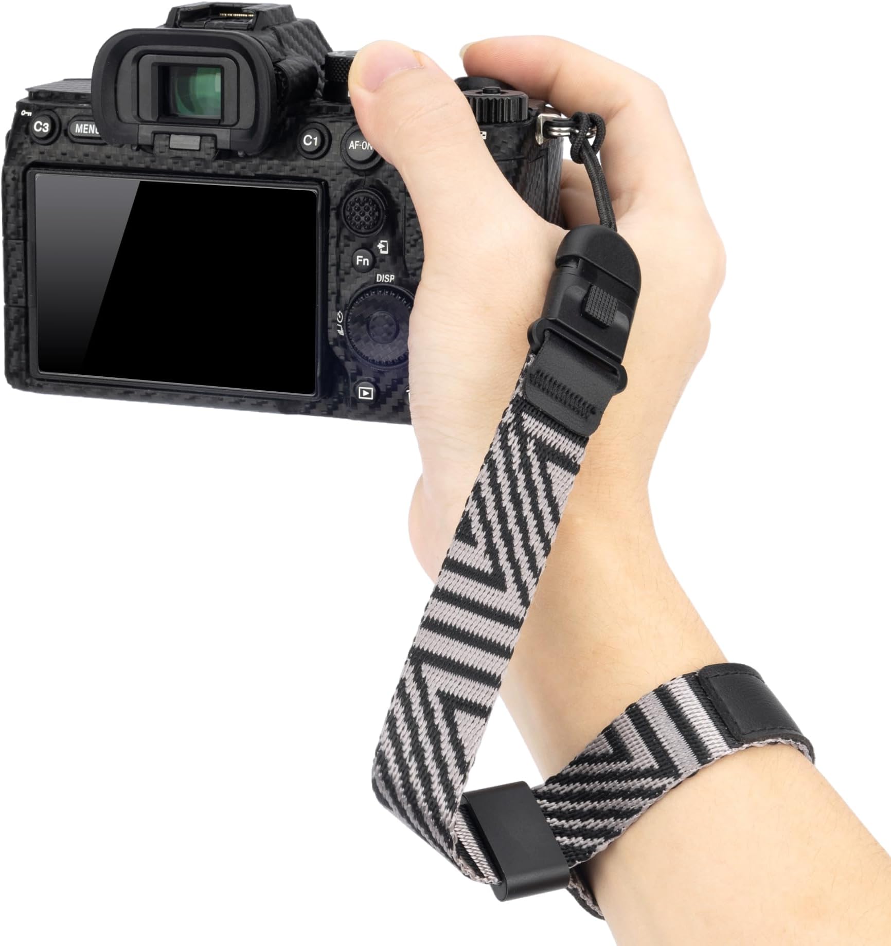 Amazon.com: Custom SLR Camera Hand Strap with Mount - Neoprene Hand ...