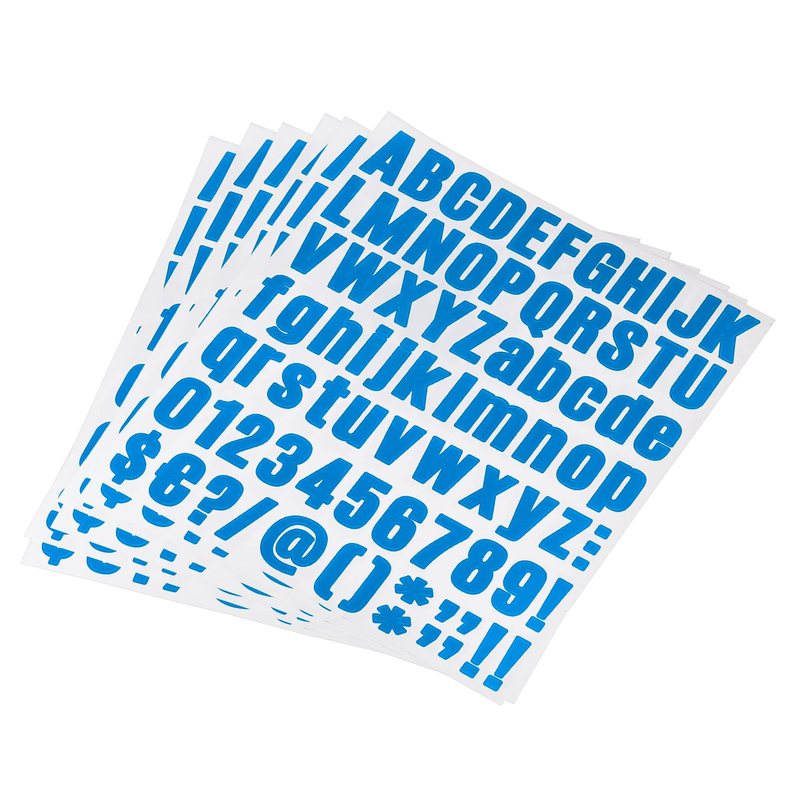 Amazon.com: uxcell Letter Number Stickers Kit, 1 Inch Vinyl Self ...