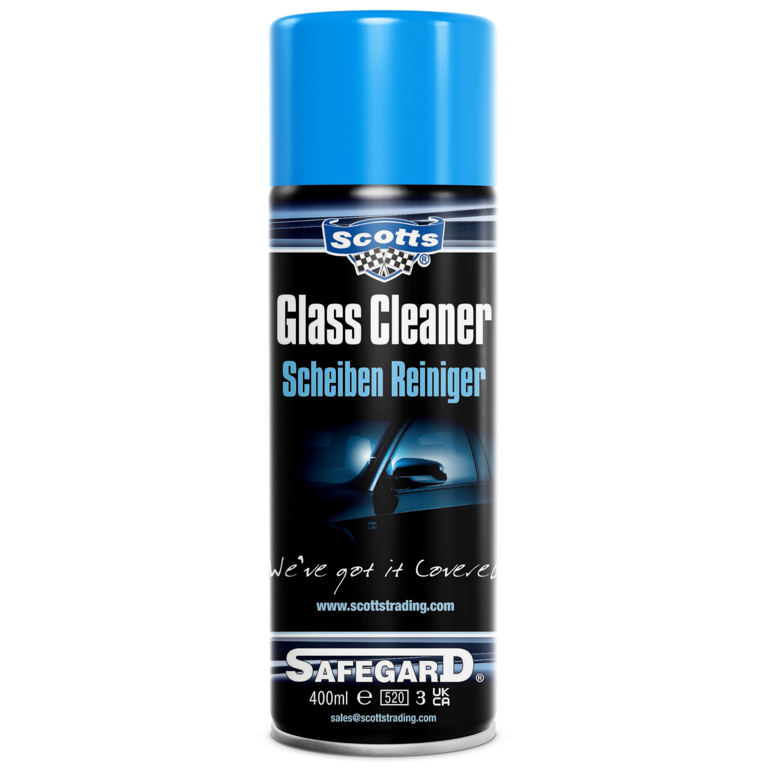 Scotts Premium Glass Cleaner Polish | Remove Traffic Film, Dirt, Grime ...