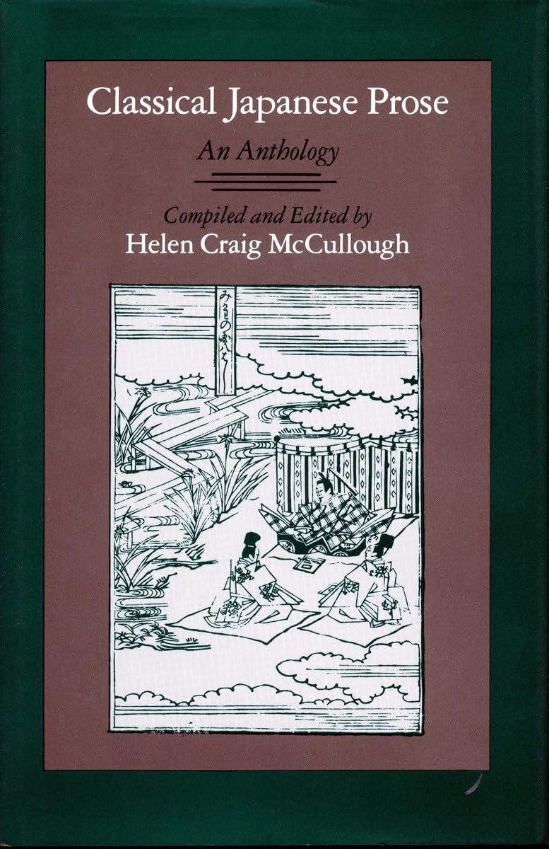 Amazon.com: Classical Japanese Prose: An Anthology: 9780804719605 ...