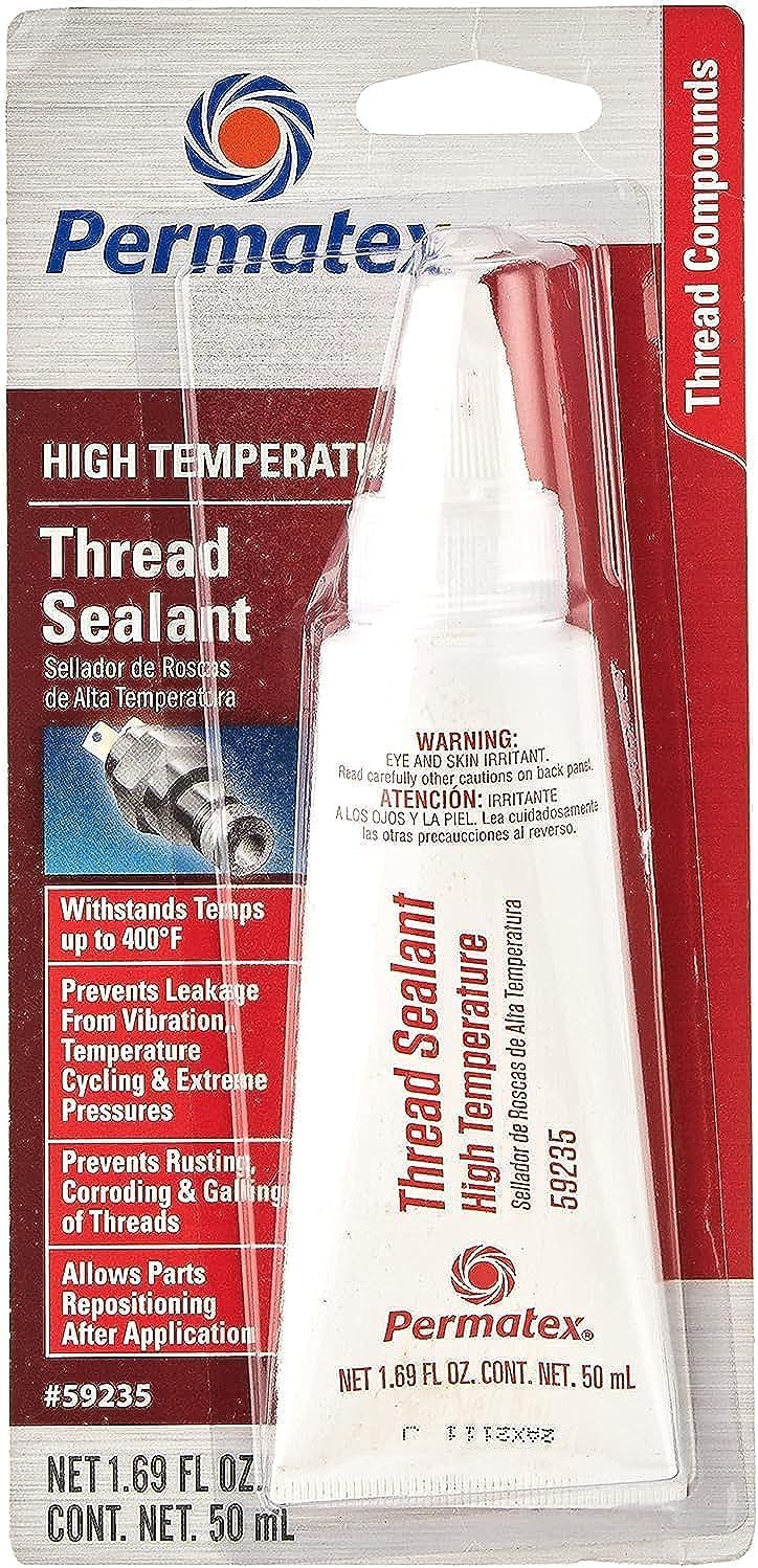 Permatex 59235 High Temperature Thread Sealant, 50 ml Tube : Amazon.ca ...