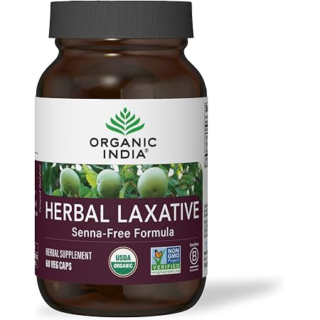 Amazon.com: ORGANIC INDIA Herbal Laxative - Gentle & Natural Laxatives ...