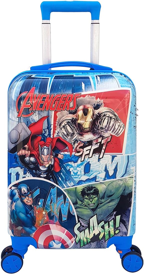 JUNIOR JOE 20 Inch Kids Suitcase with 4 Wheel Travel Trolley Bag (4 Day ...