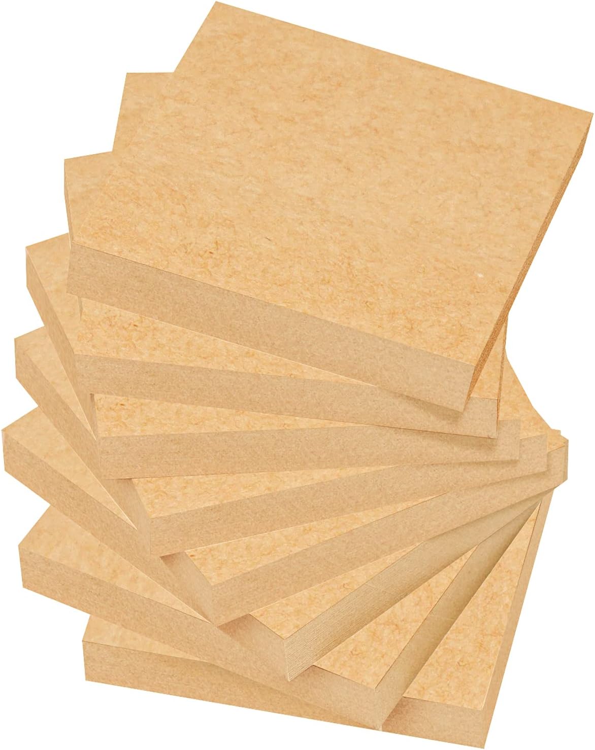 Amazon.com : EOOUT Brown Sticky Notes, 3x3 Inches, 8 Pads, Self-Stick ...