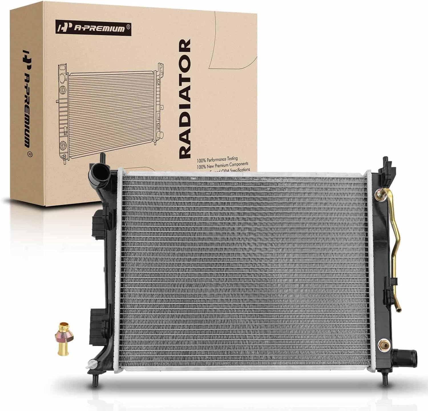 Amazon.com: A-Premium Engine Coolant Radiator Assembly with ...
