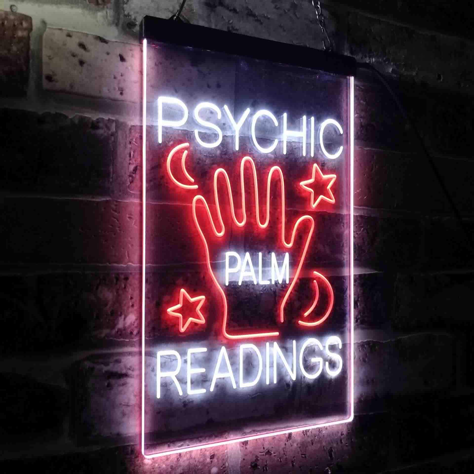 Psychic Palm Reading Neon Signs Daniel Blagg Contemporary Oil Of