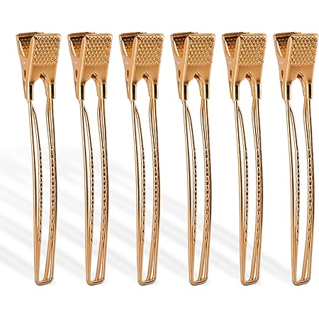 Amazon.com : Hair Wave Clips - Set of 10 - Aluminum 3.5" Butterfly Wave ...