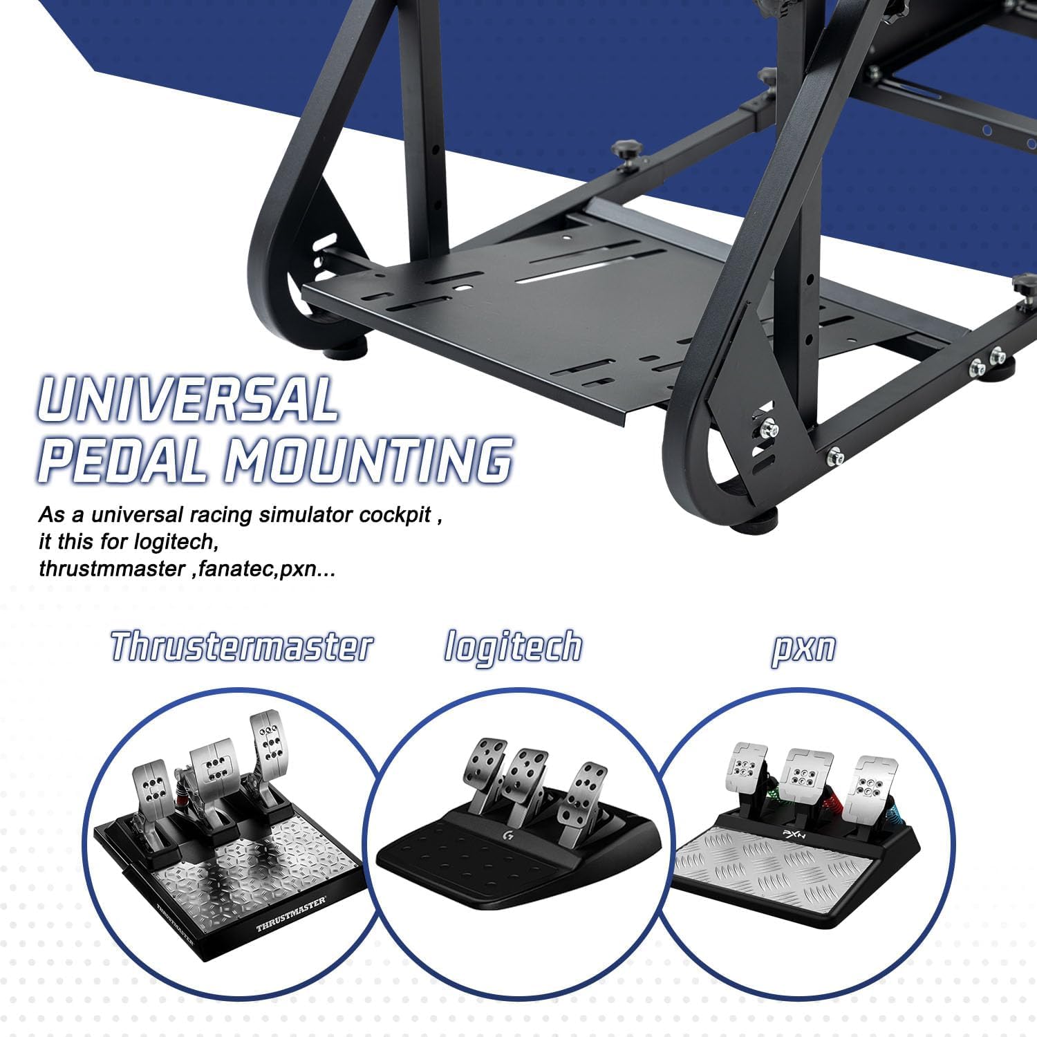 Adjustable Gaming Cockpit Adjustable Sim - Foldable Cockpit With ...