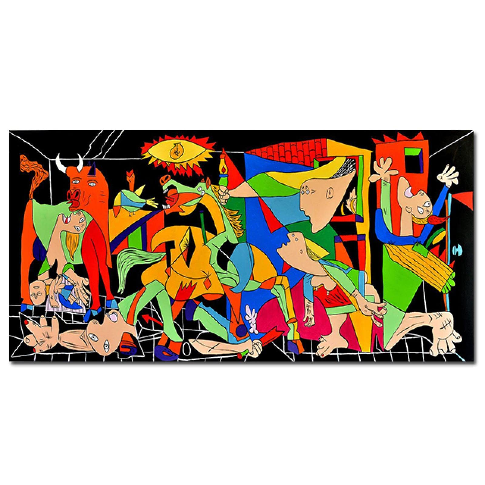 Pablo Picasso Guernica Color
