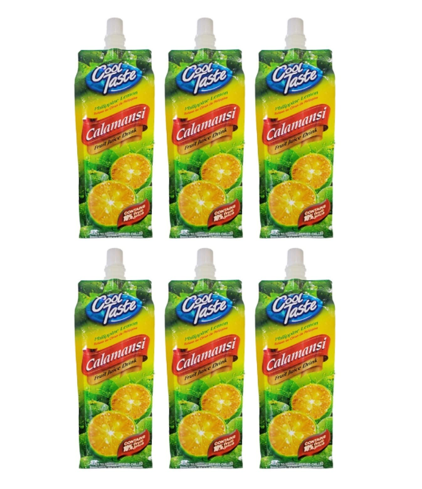 Buy Cool Taste Calamansi - Philippine Lemon Fruit Juice Drink, (6 Pack ...