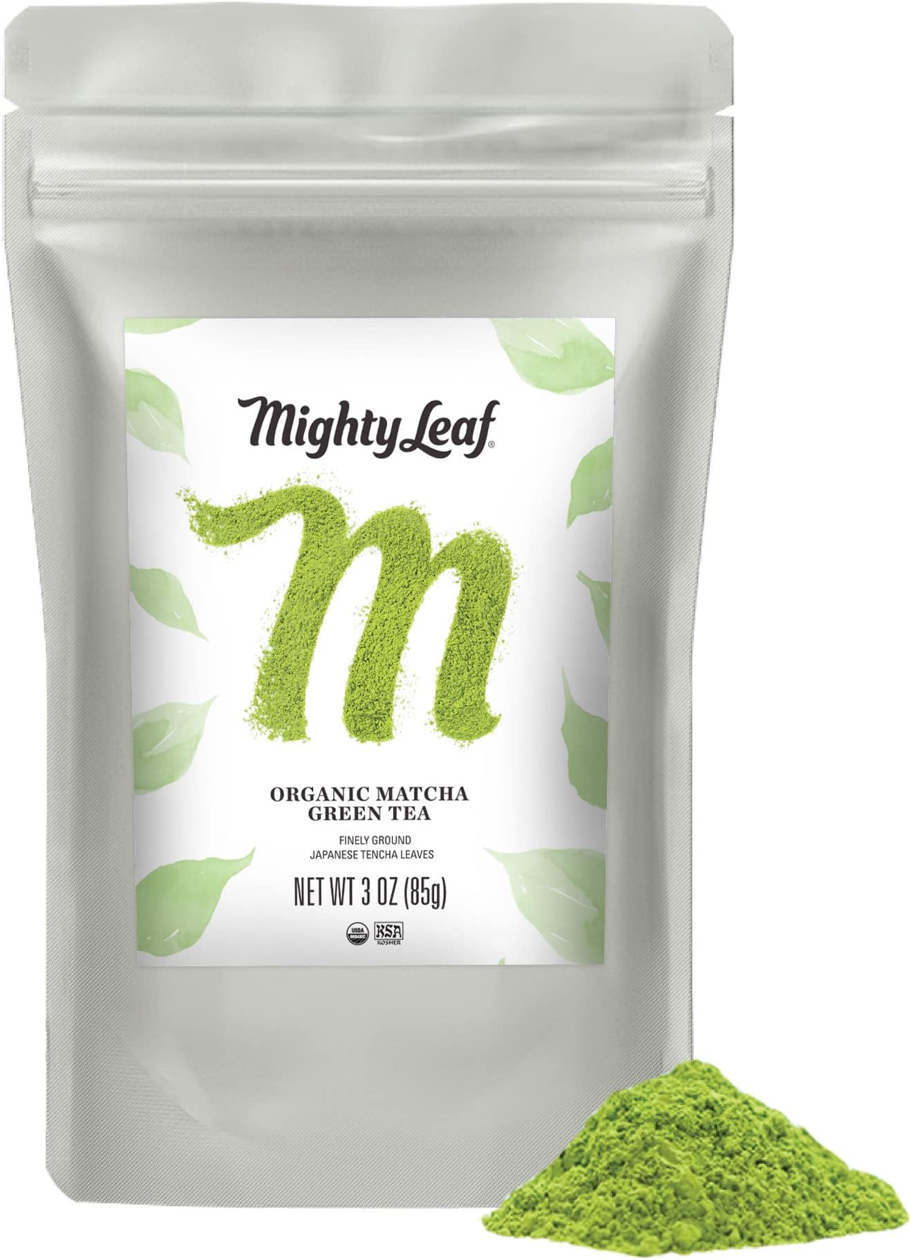 Amazon.com: Mighty Leaf Organic Matcha Green Tea, Premium Japanese ...