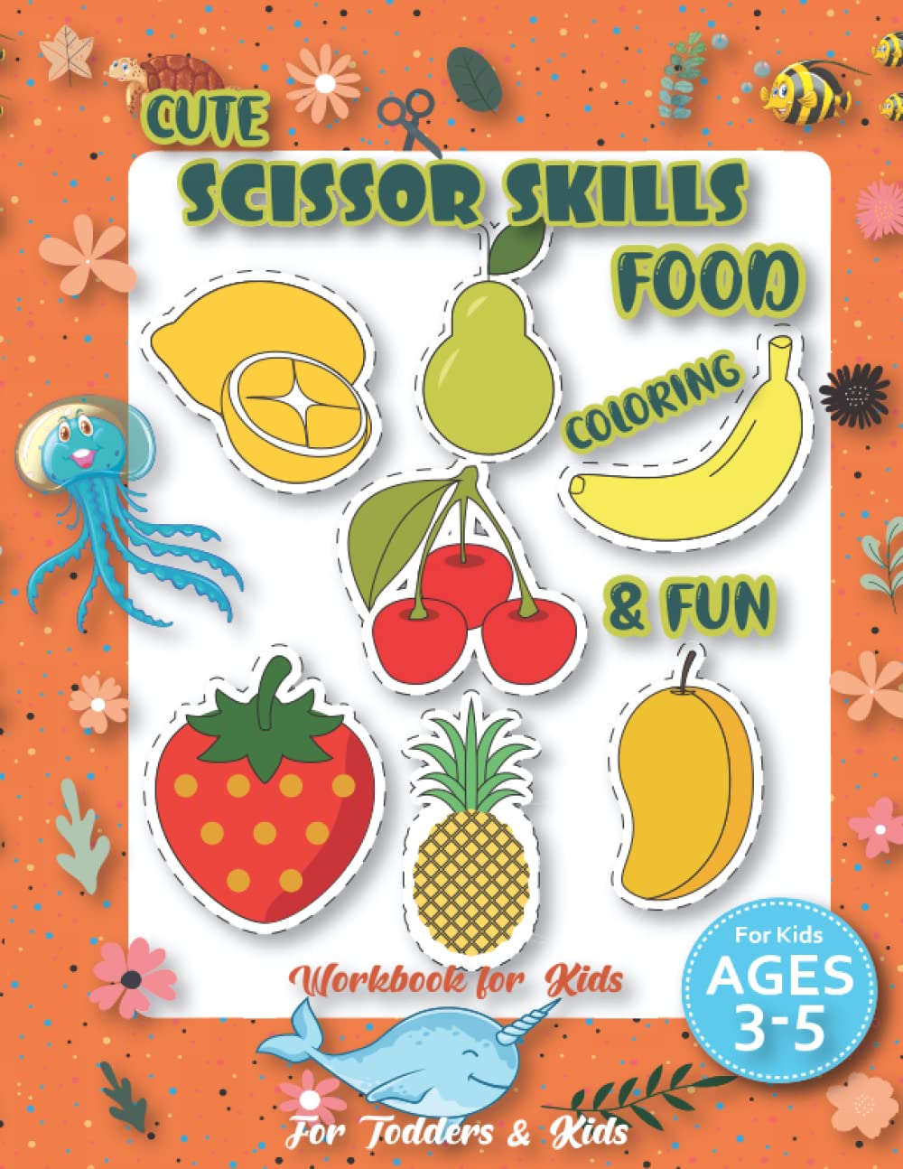 Fruit Scissor Skills Cut And Paste Books For Kids Ages | Desertcart Angola