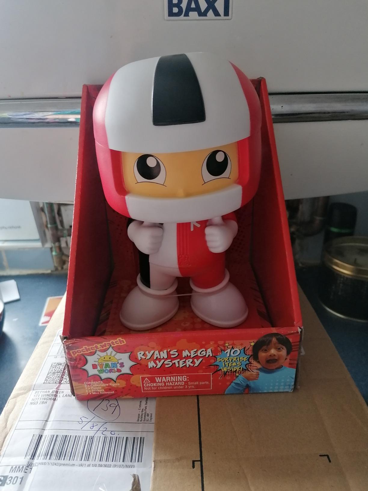 Ryan’s World Toys Pack Collectible Mystery Figure Set, World Ryan ...