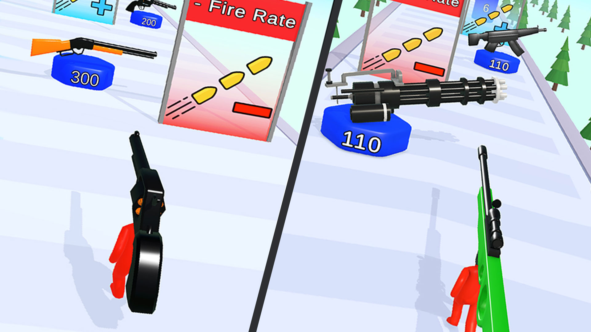 Gun Head Run 3D Stickman Rush – Weapon Master Evolution Race Survival ...