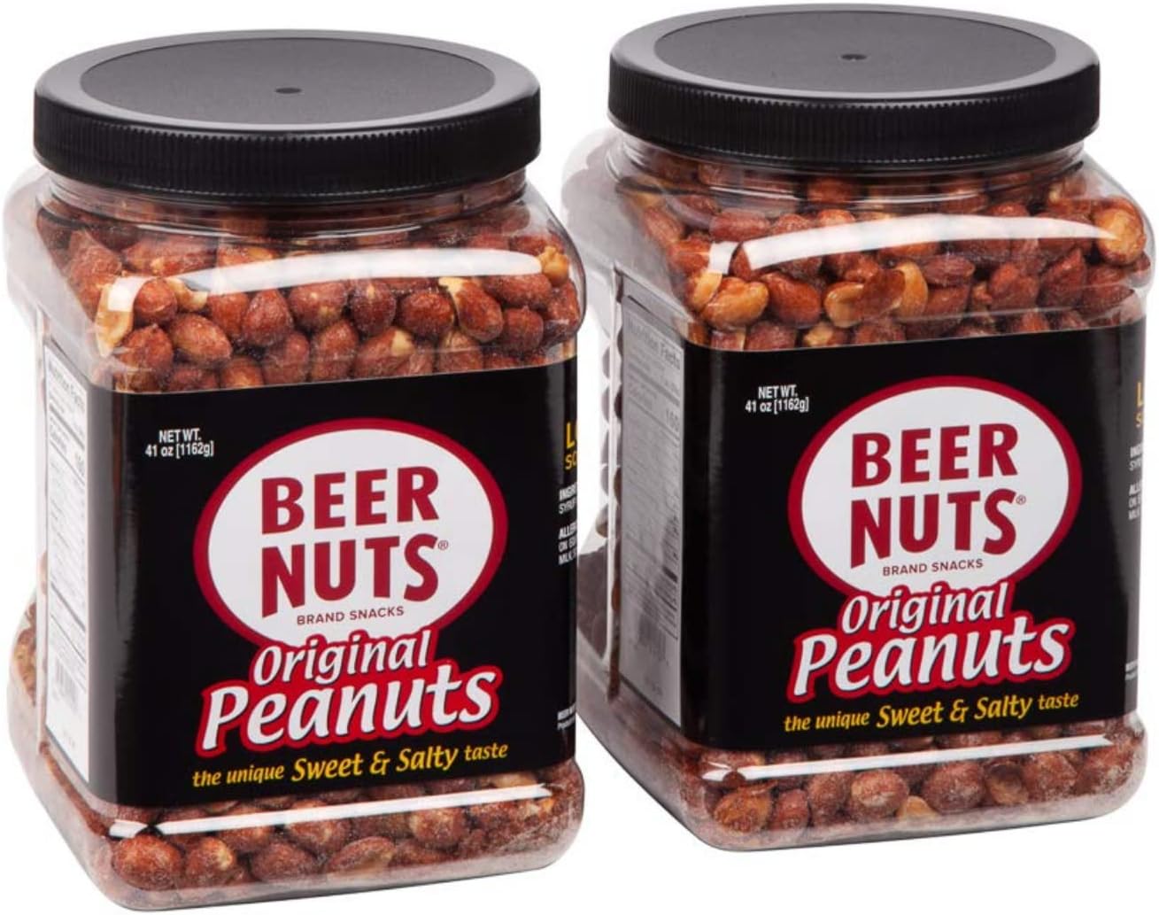 Amazon.com : BEER NUTS Original Peanuts - Sweet & Salty Bar Nuts ...