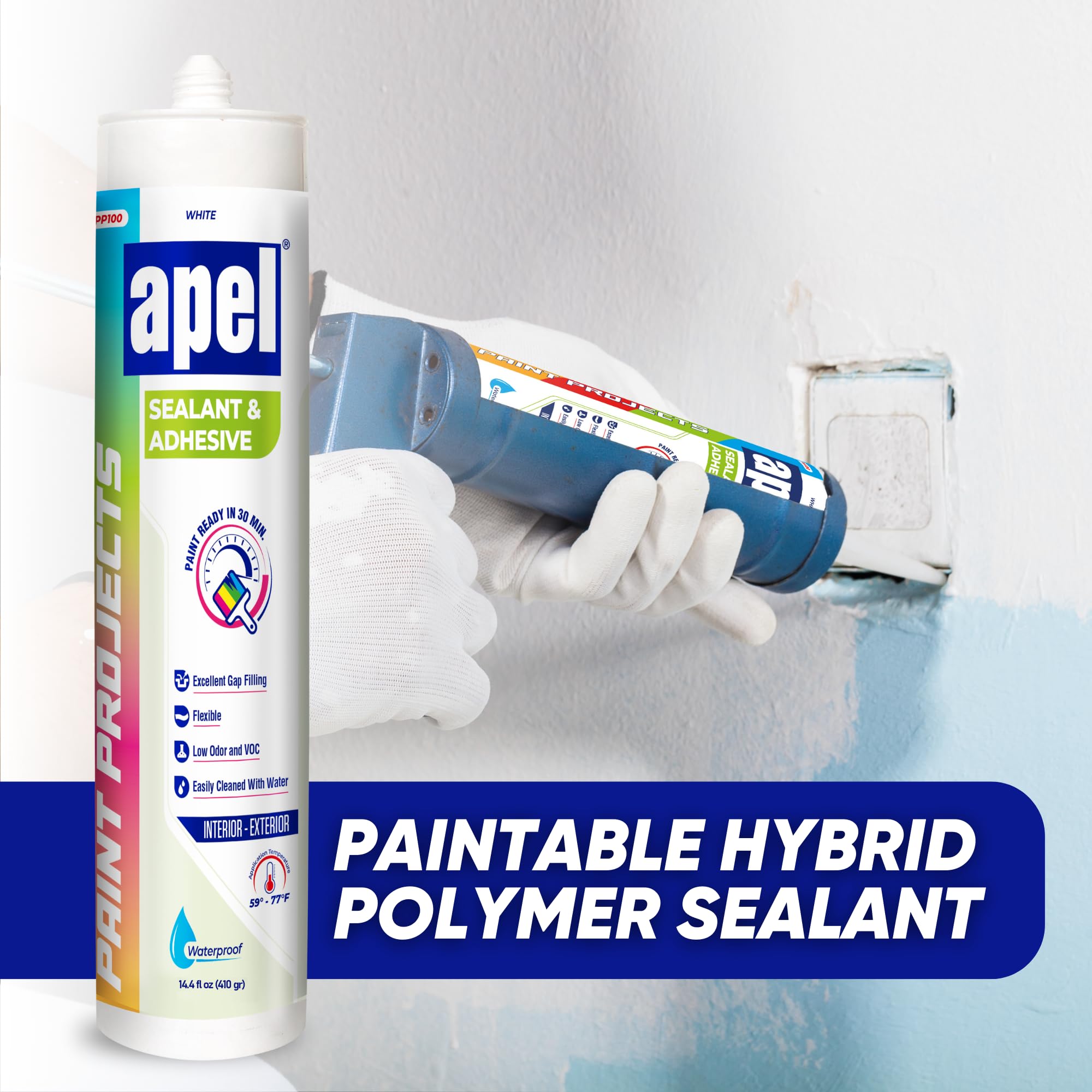 Snapklik.com : Apel PP100 Hybrid Polymer Sealant And Adhesive - UV ...