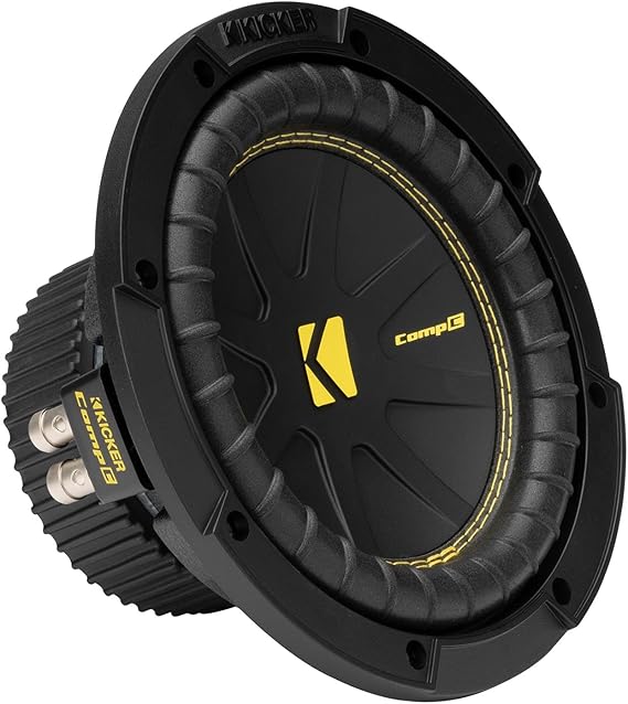 Amazon.com: Kicker 44CWCD84 CompC 8" 400 Watt Dual 4-Ohm Car Audio Subwoofer Sub CWCD84 ...