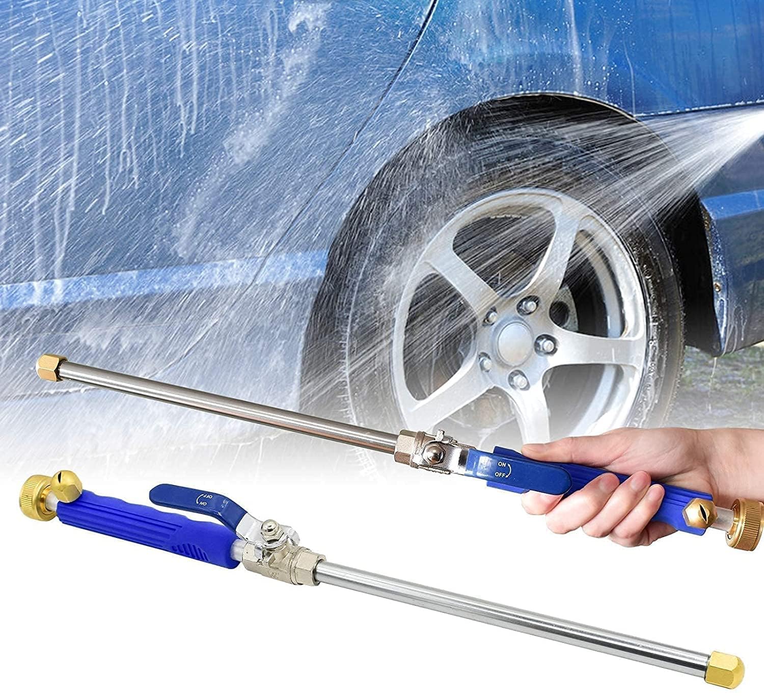 Snapklik.com : High Pressure Power Washer Wand, 18IN Hydro Jet Water ...