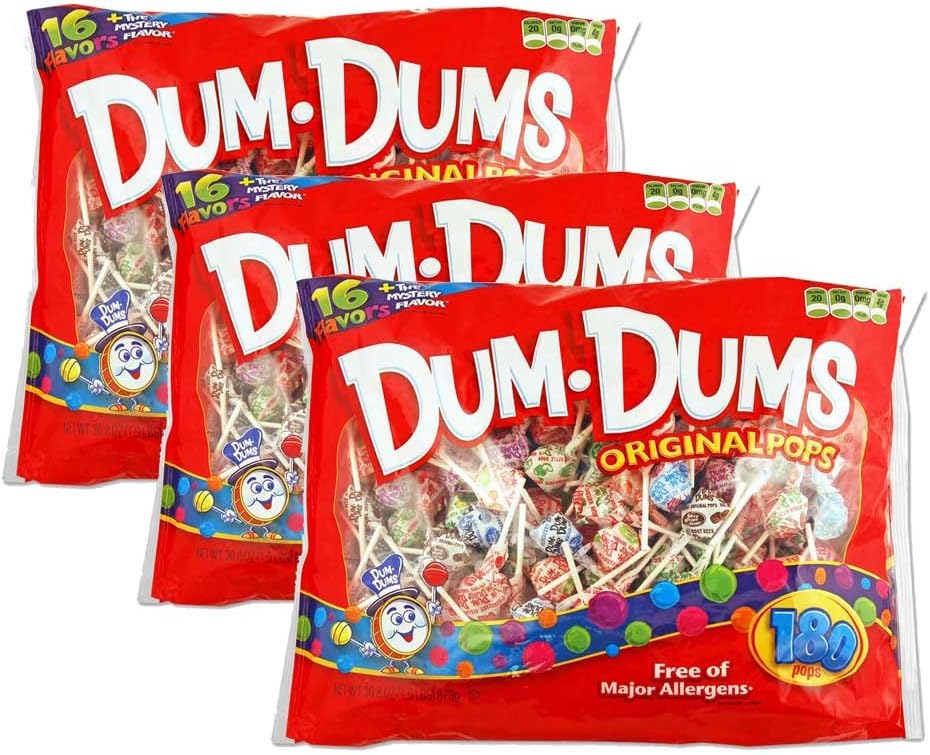 Amazon.com : Dum Dums Lollipops Lemon Lime Flavor 1-50 Ct Bag : Grocery ...