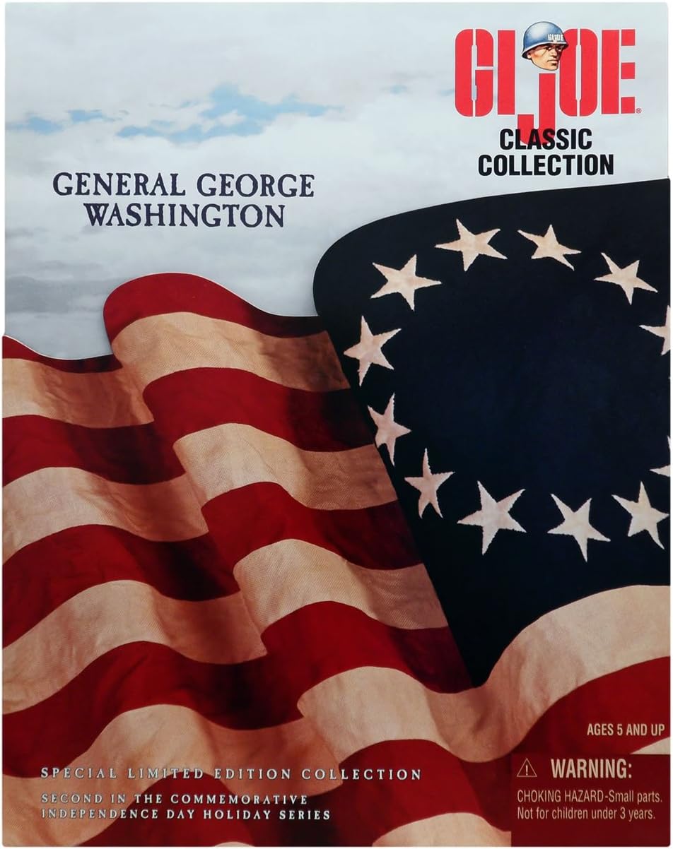 Amazon.com: G.I. Joe General George Washington 12" Action Figure : Toys ...