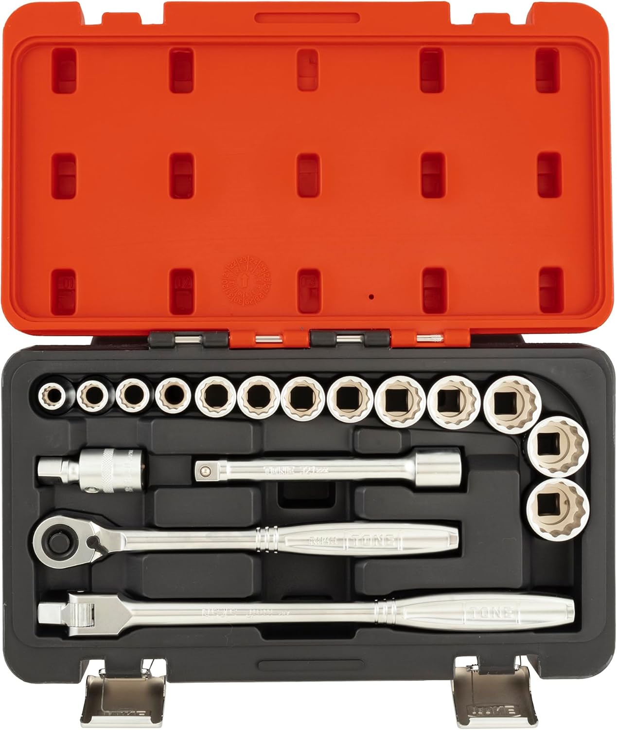 Amazon.com: TONE 1/2" Drive Hex Socket Set w/Ratchet, Extension Bar ...