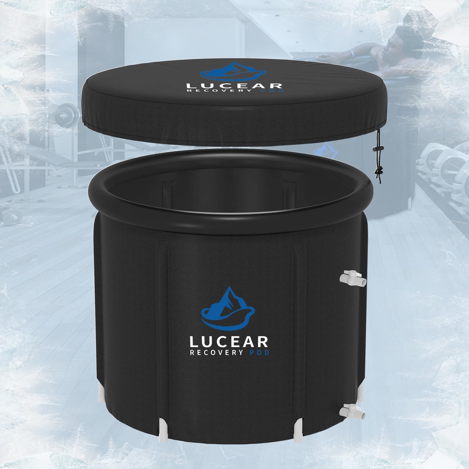 Cold Plunge For Athletic Recovery. Free Standing Ice Bath. Cold Water ...