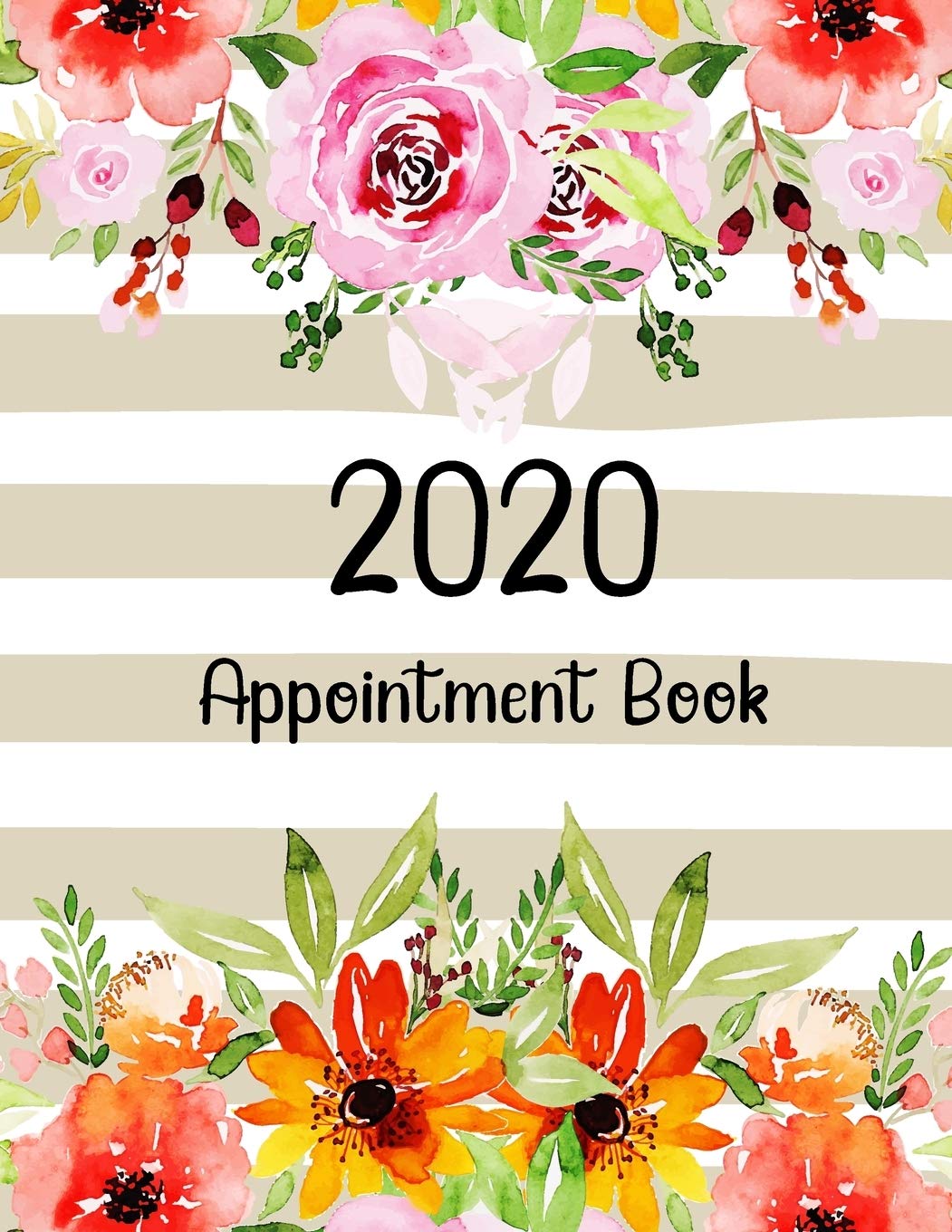 2020 Appointment Book: Appointments Notebook for Salons, Hairdressers ...