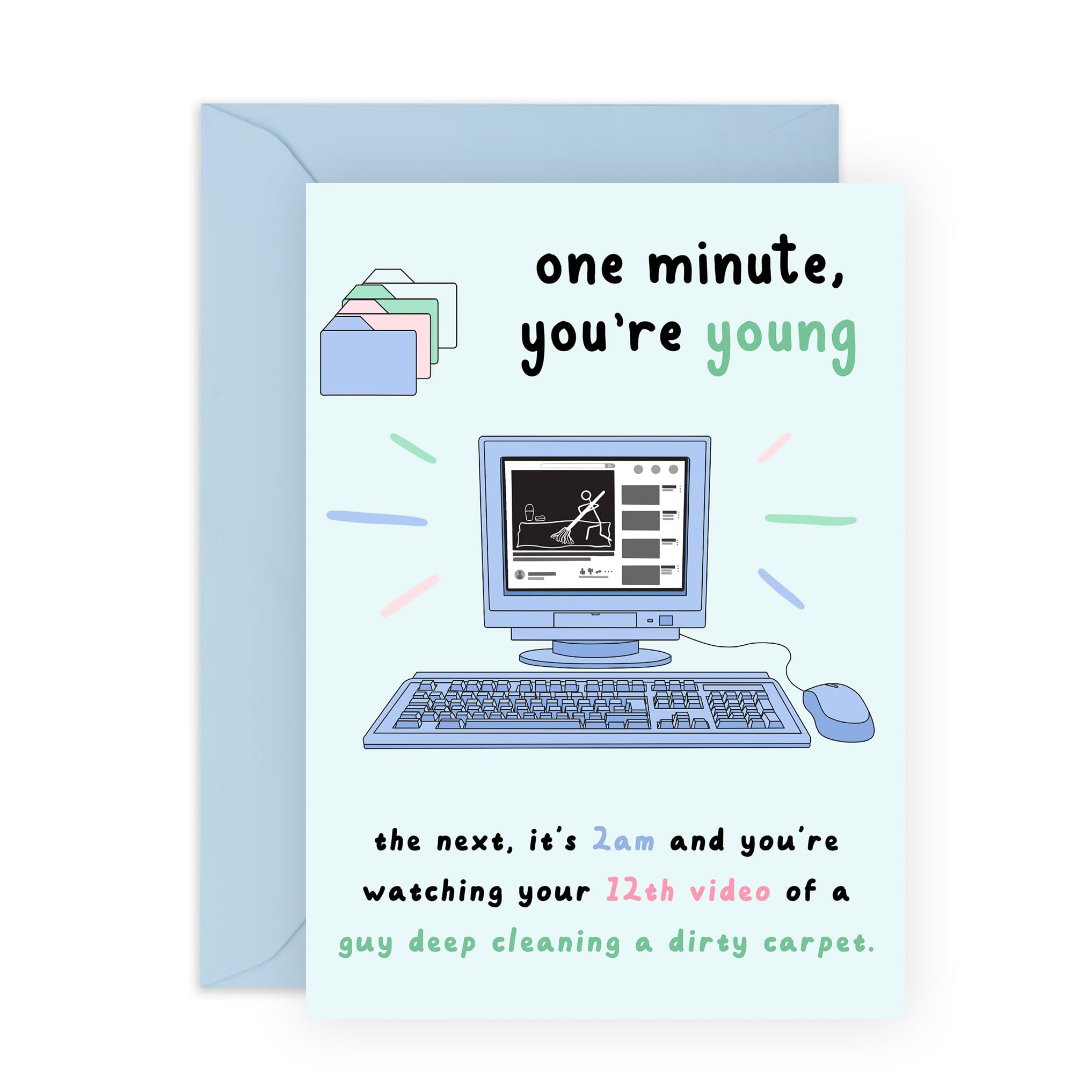 Computer Birthday Card