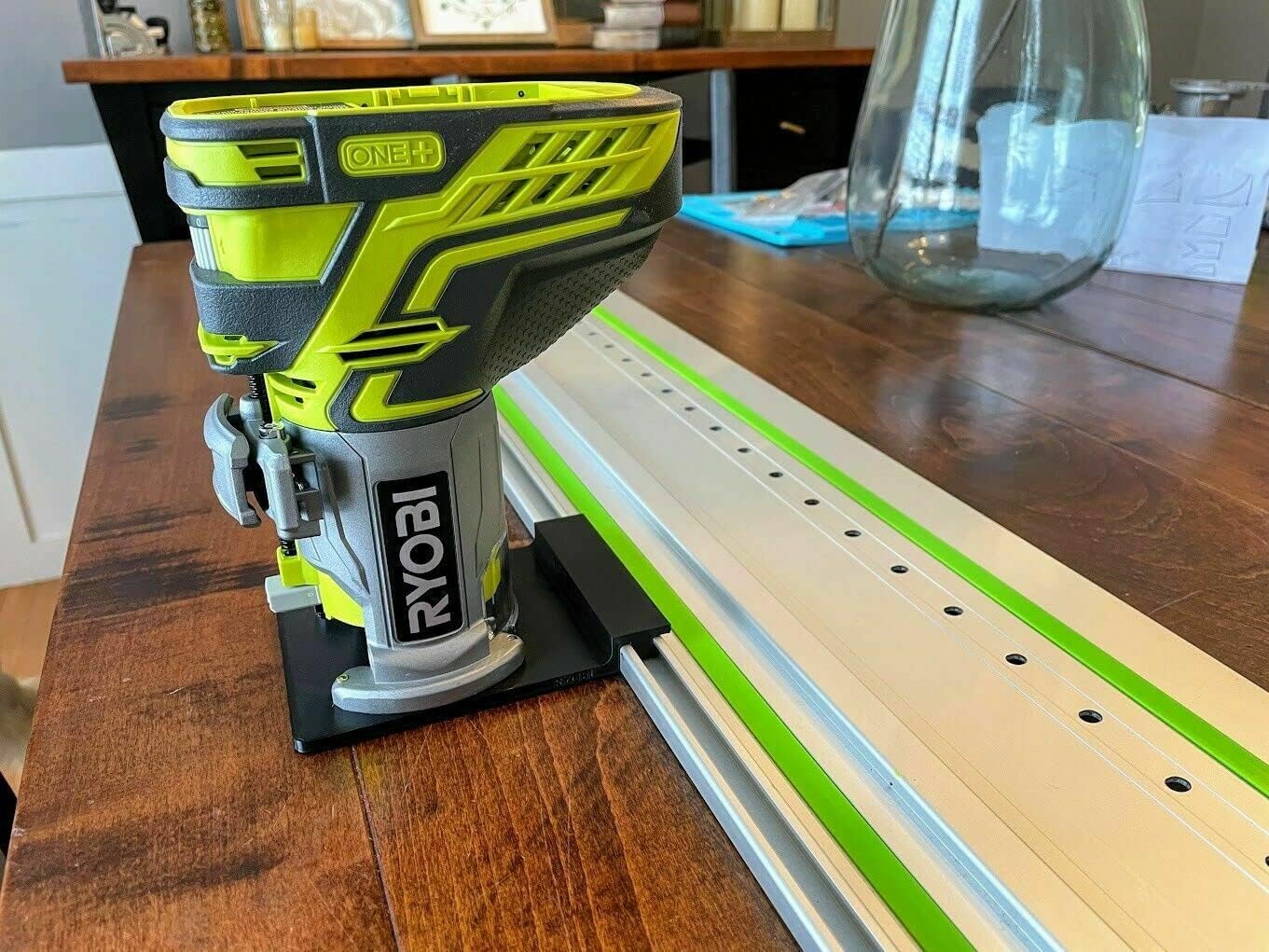 ToolCurve Guide Rail Adapter Compatible with Ryobi Router - Amazon.com