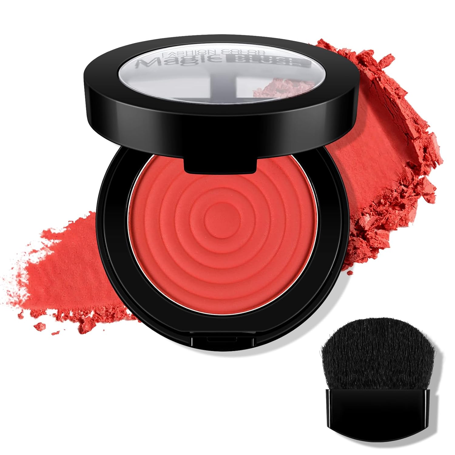 Amazon.com : Boobeen Soft Blend Powder Blush for Cheeks, Buildable ...