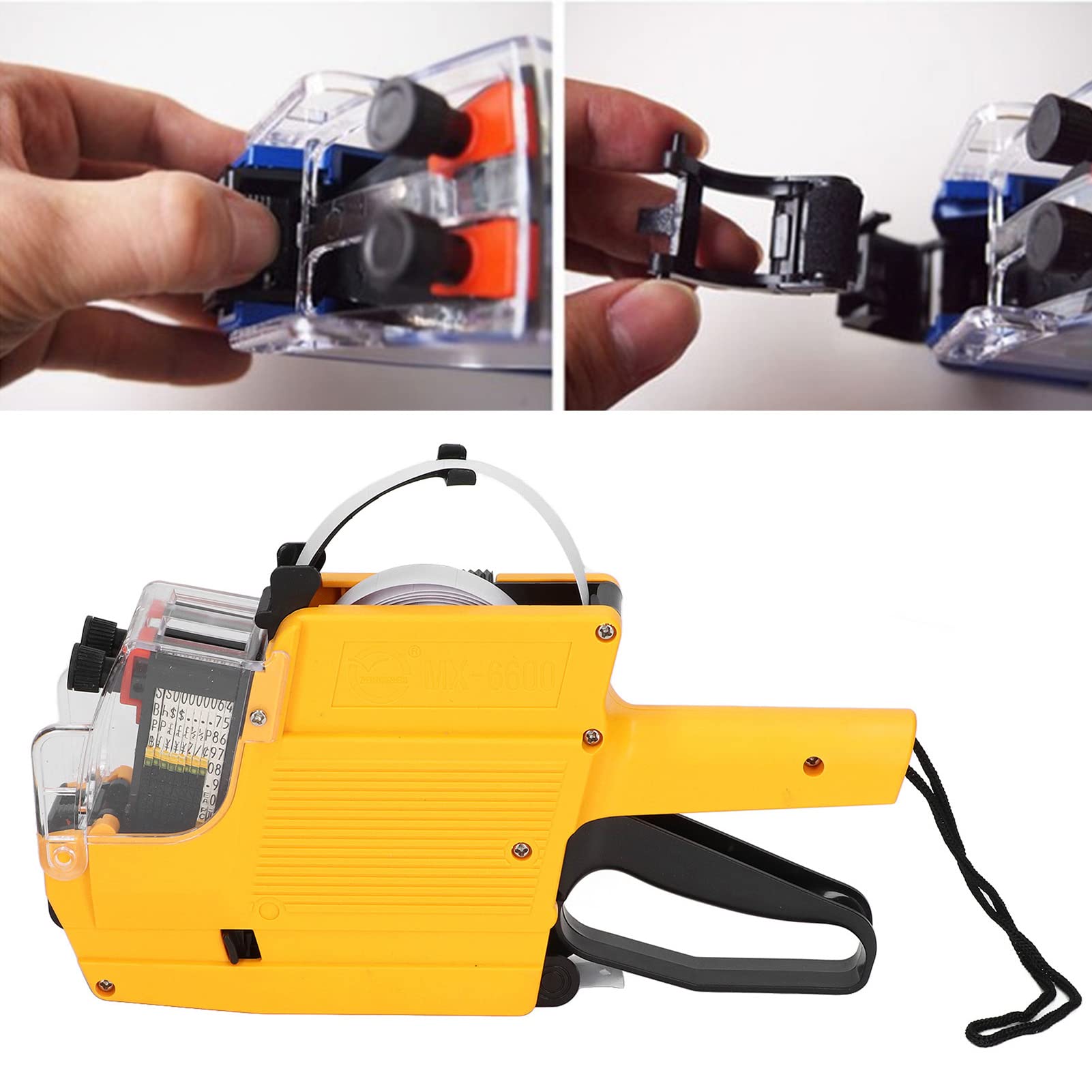 Adding Machine With Paper Print Out 10 Digit 2 Line Price Tag Gun With ...