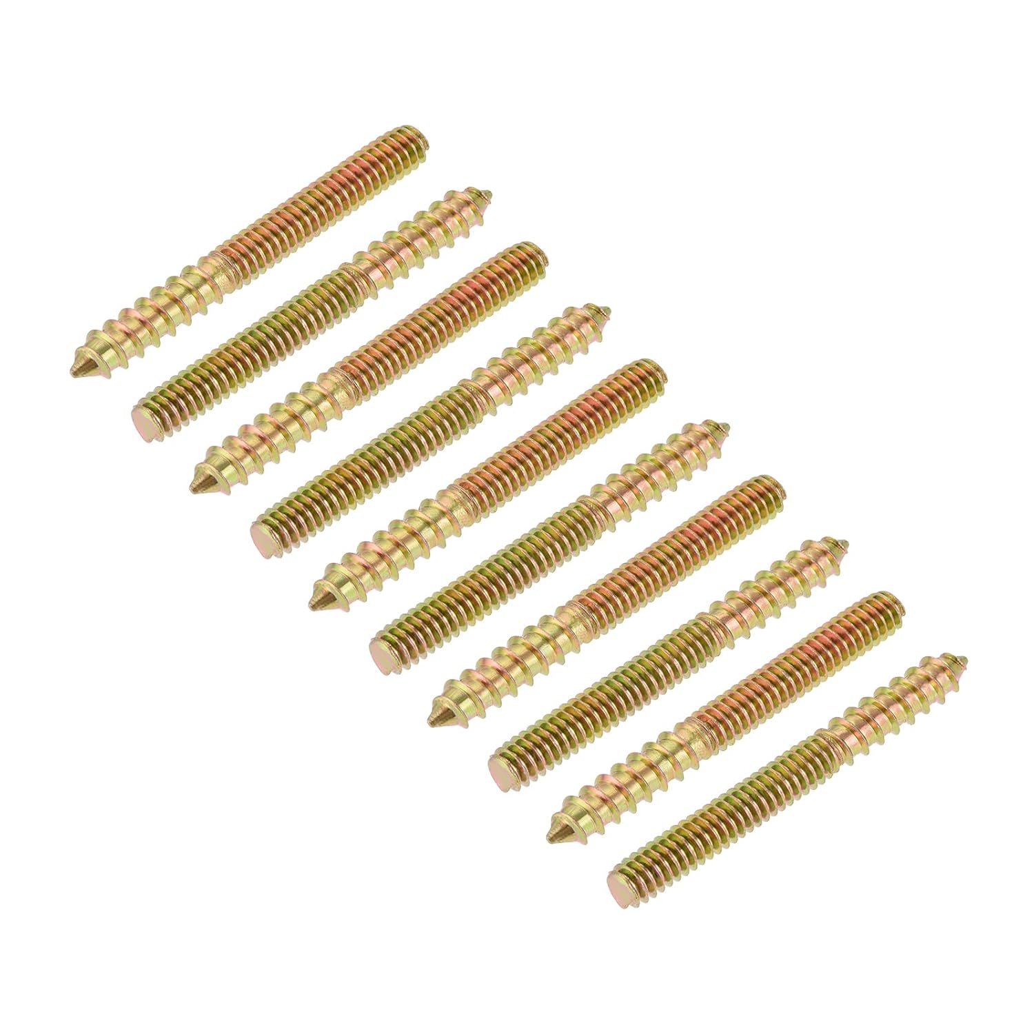 METALLIXITY Double Ended Screws 1 4 20 X 2 1 4 Inch 20pcs Hanger metallixity-double-ended-screws-1-4-20-x-2-1-4-inch-20pcs-hanger