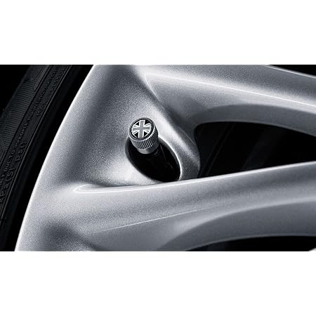 MINI Genuine Wordmark Logo Wheel Tyre Valve Stem Caps Set - Red ...