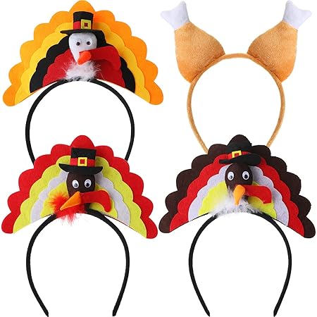 Amazon.com: Turkey Headband Party Accessory (1 count) (1/Pkg ...