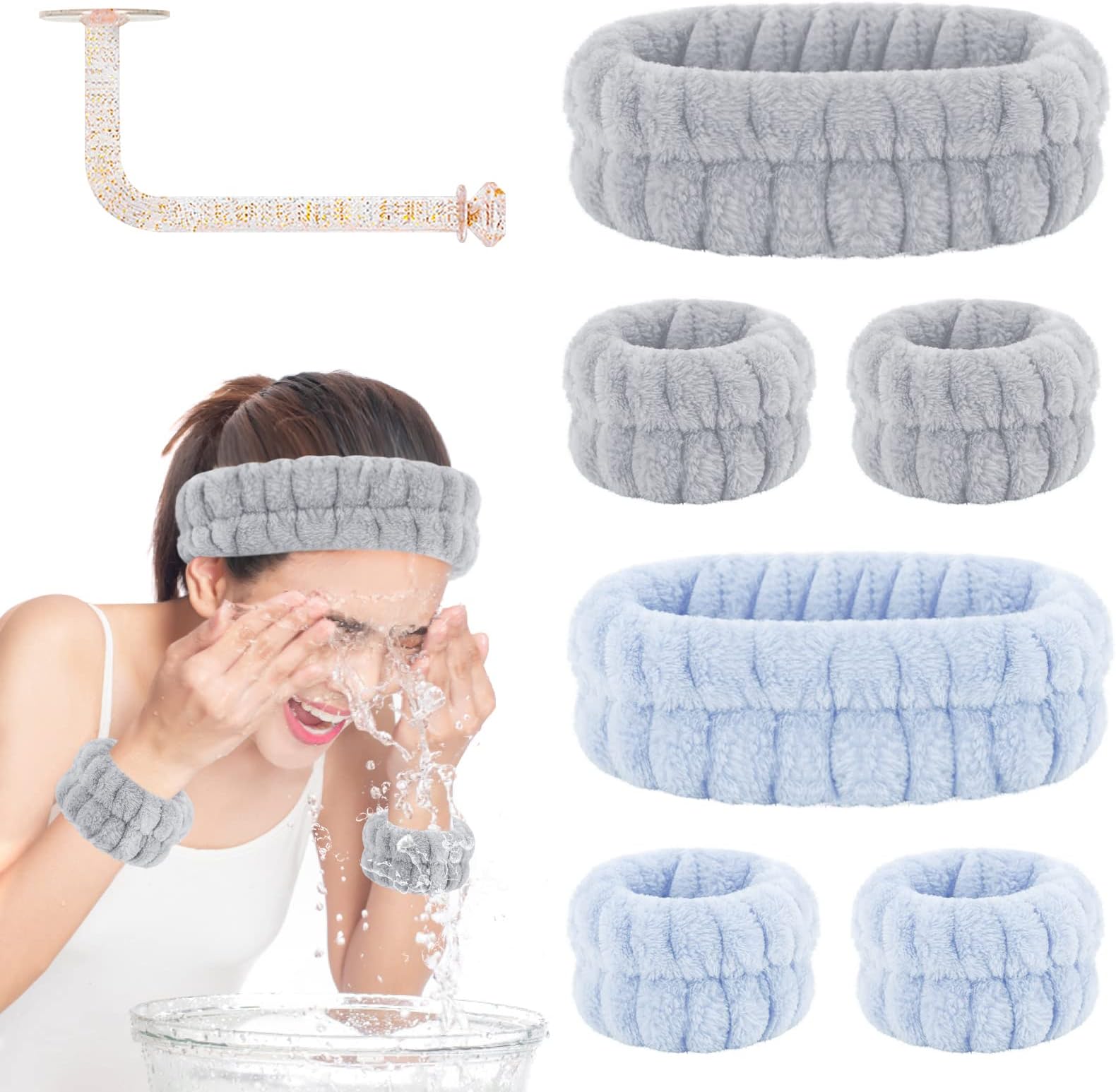 Amazon.com : ZaneGear 3 Piece - Original USA Spa Headband and Wrist ...