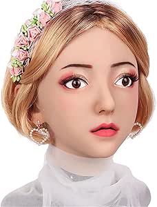 Handmade Soft Silicone Head Fake Mask Realistic Silicone Face Mask Full ...