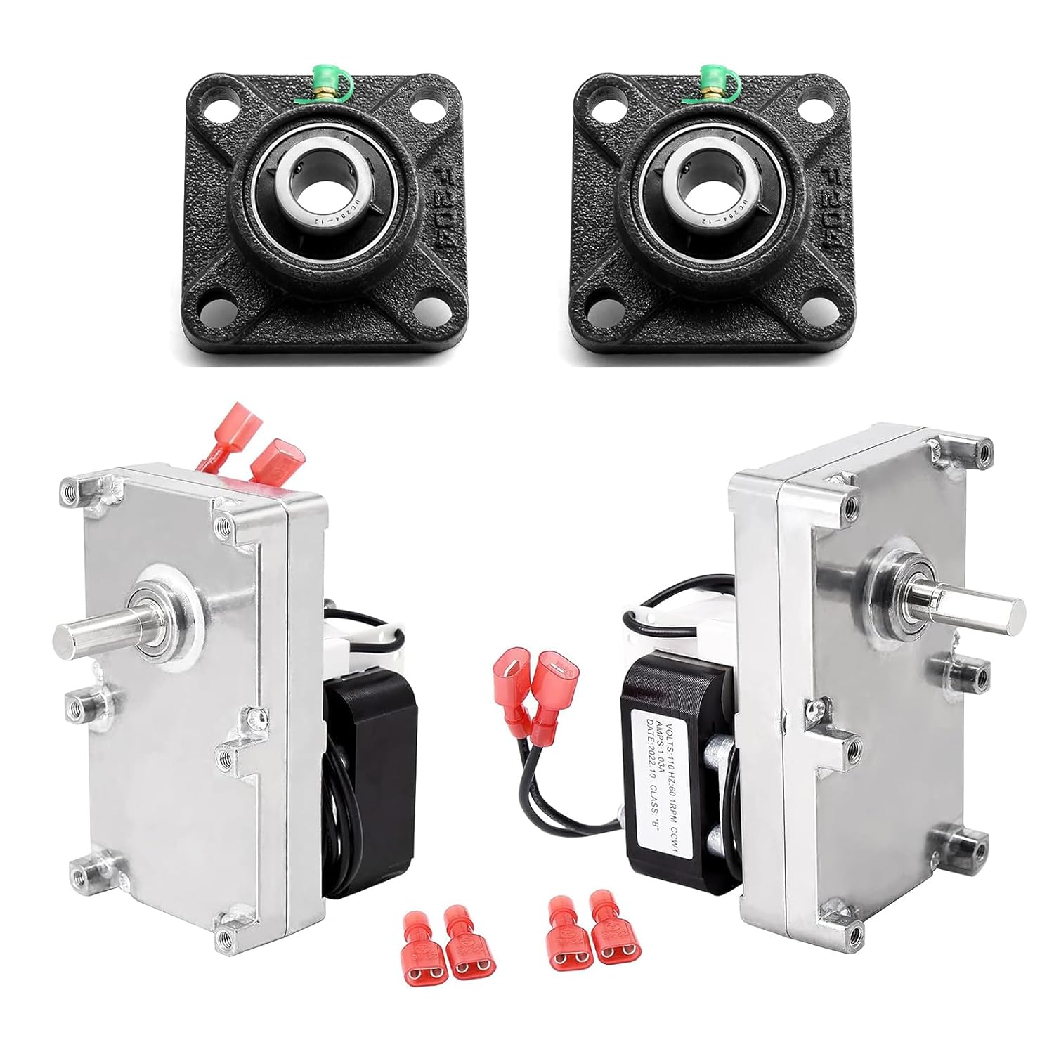 Criditpid PU-047040 Auger Motor for Englander 25-PDVC, 55-SHP10, 25-PDV ...