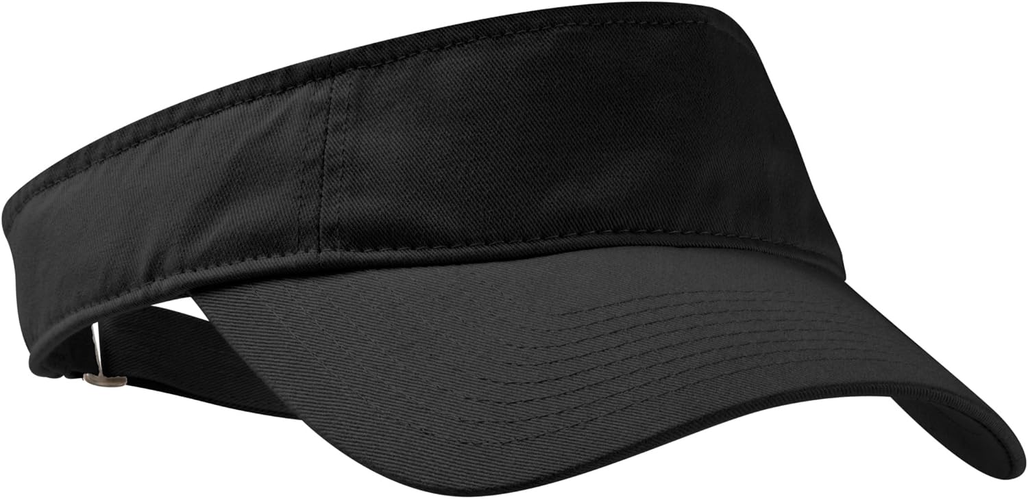 Port Authority Men's Fashion Visor OSFA Black at Amazon Men’s Clothing ...