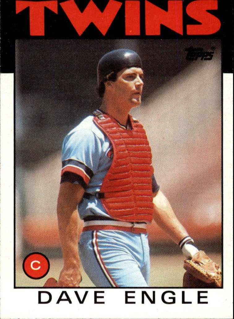 Amazon.com: 1986 Topps Baseball Card #43 Dave Engle : Collectibles ...