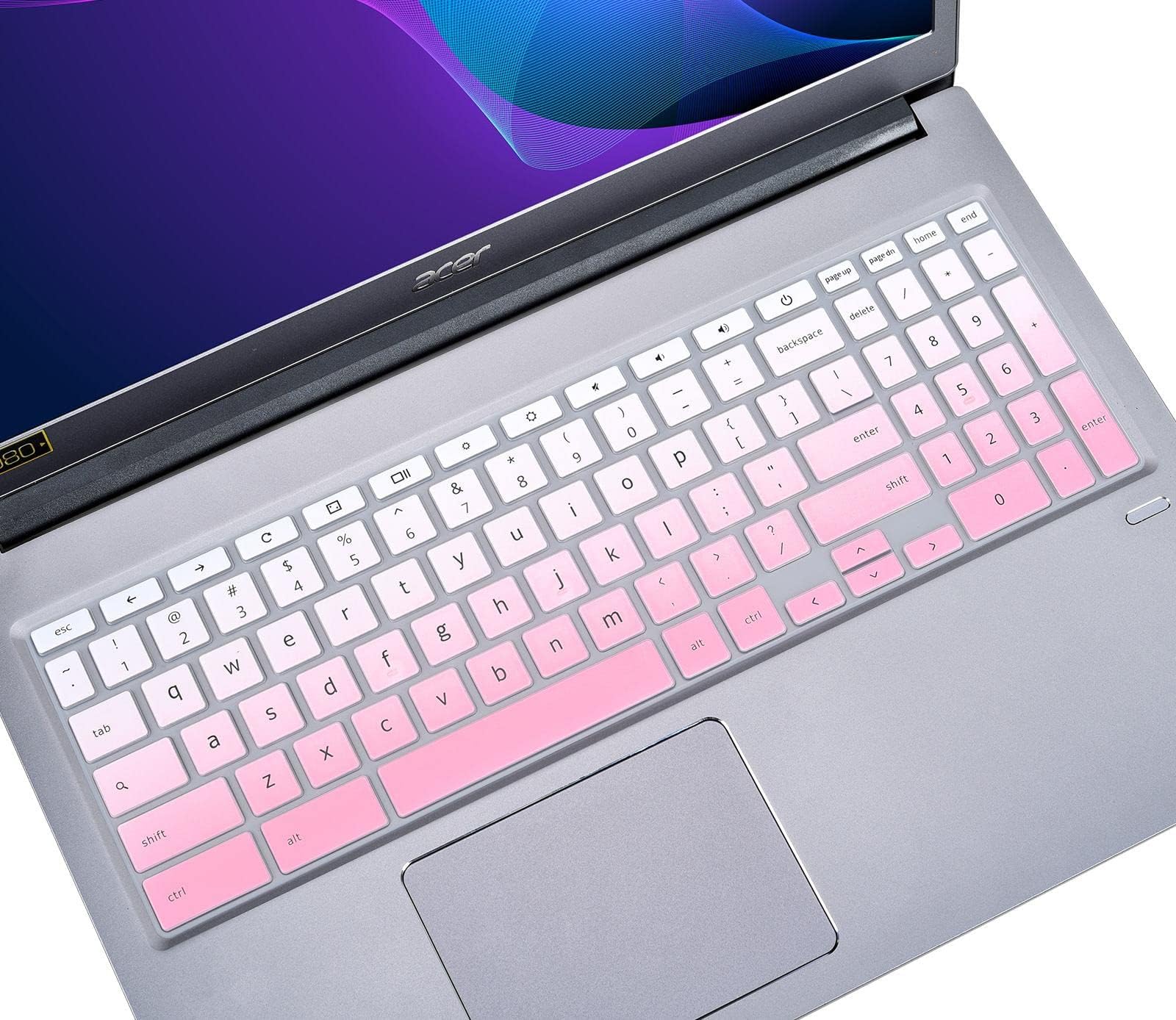 Amazon.com: Keyboard Cover for 15.6" Acer Chromebook 315 CB315-3HT/Acer ...