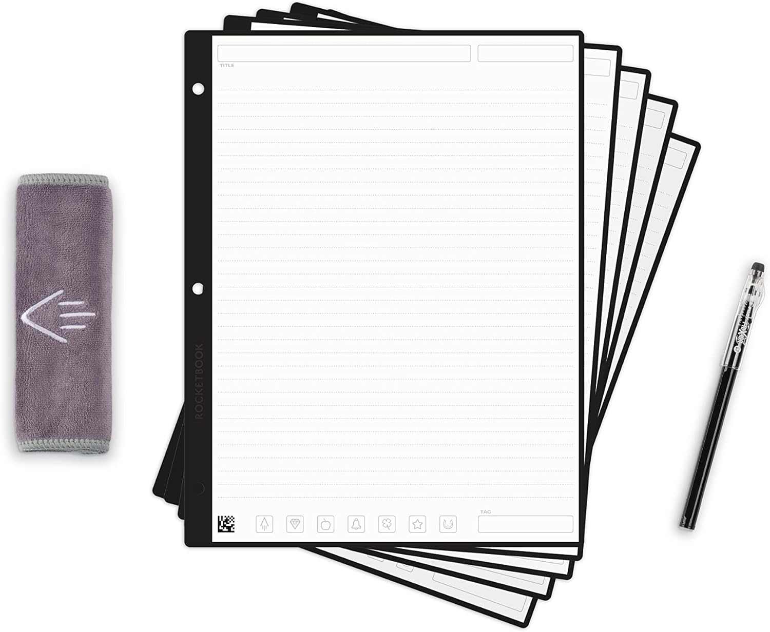 Rocketbook Filler Paper Starter Pack | Lined College Ruled Reusable ...