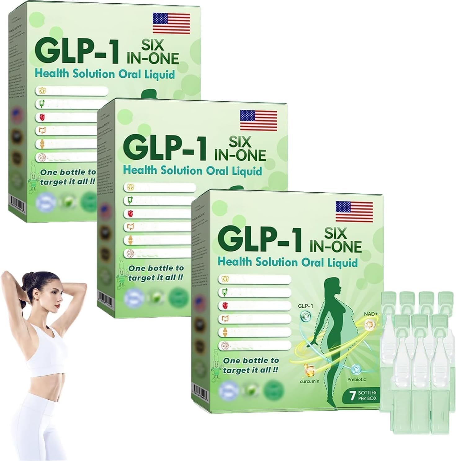 Amazon.com: GLP-1 SIX-in-ONE Solution Oral Liquid, 2025 New Advanced GLP-1 Liquid Drops, GLP 1 ...