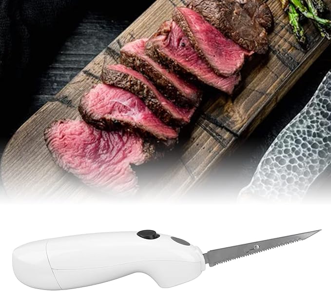 Amazon.com: Electric Steak Cutter, Battery Powered Cutter Stainless ...