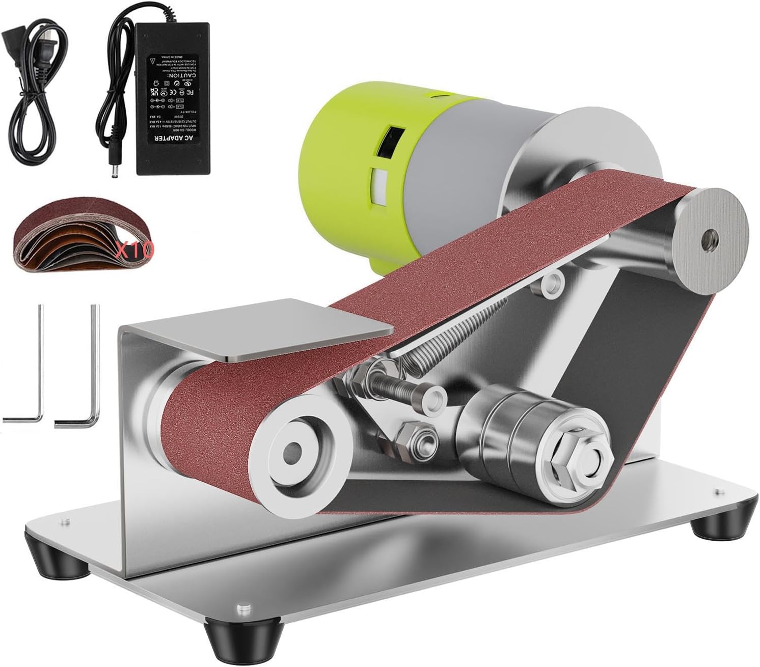 Electric Knife Sharpener, 15 Degree Belt Sander, 7 Adjustable Speed ...