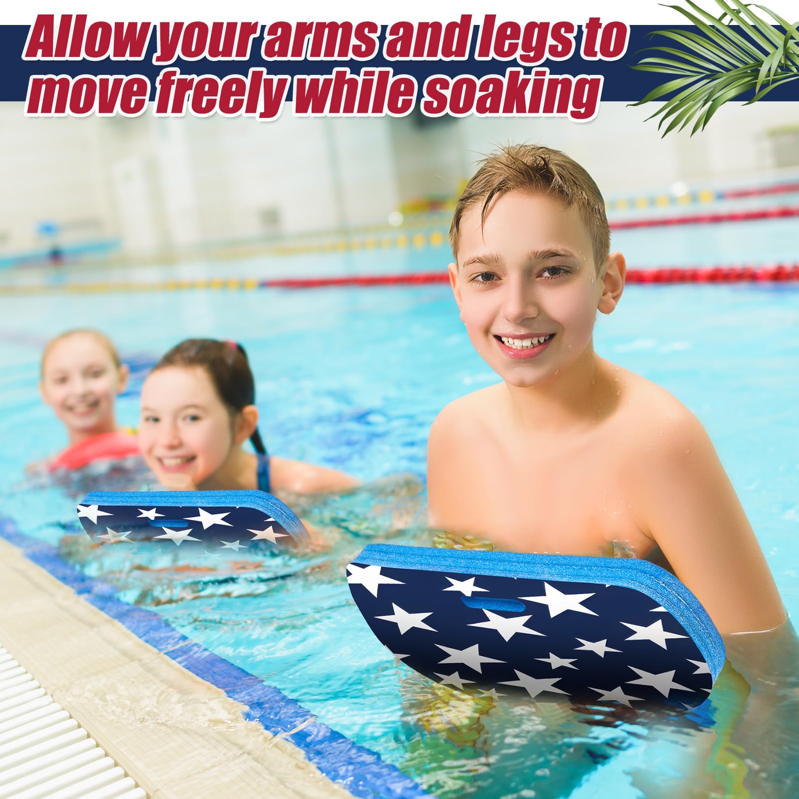 Snapklik.com : MiniInflat 2 Pcs Summer Foam Water Saddle American Flag ...