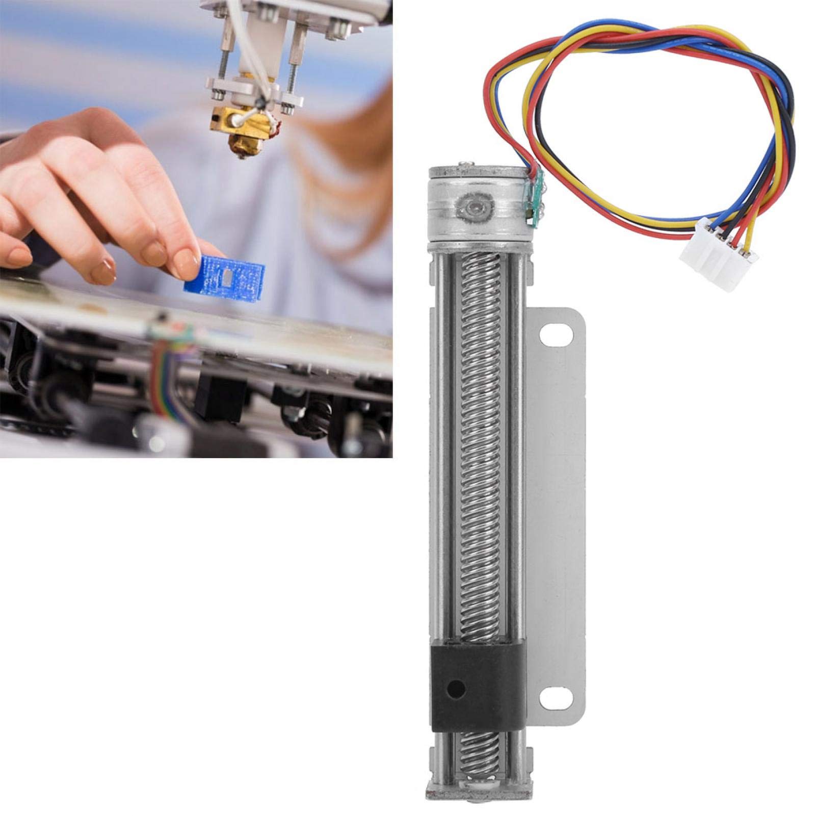 Buy CNC Linear Guide Stage 2‑Phase Stepper Motor Linear Guide Slide ...