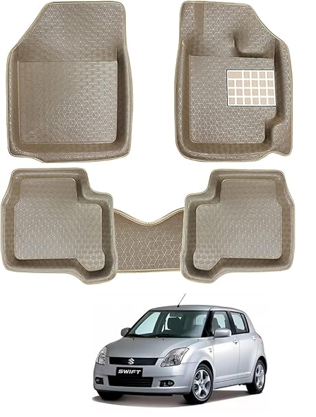Euro Care 3D/4D Car Mats Compatible with Maruti Swift Dzire Old (Model ...