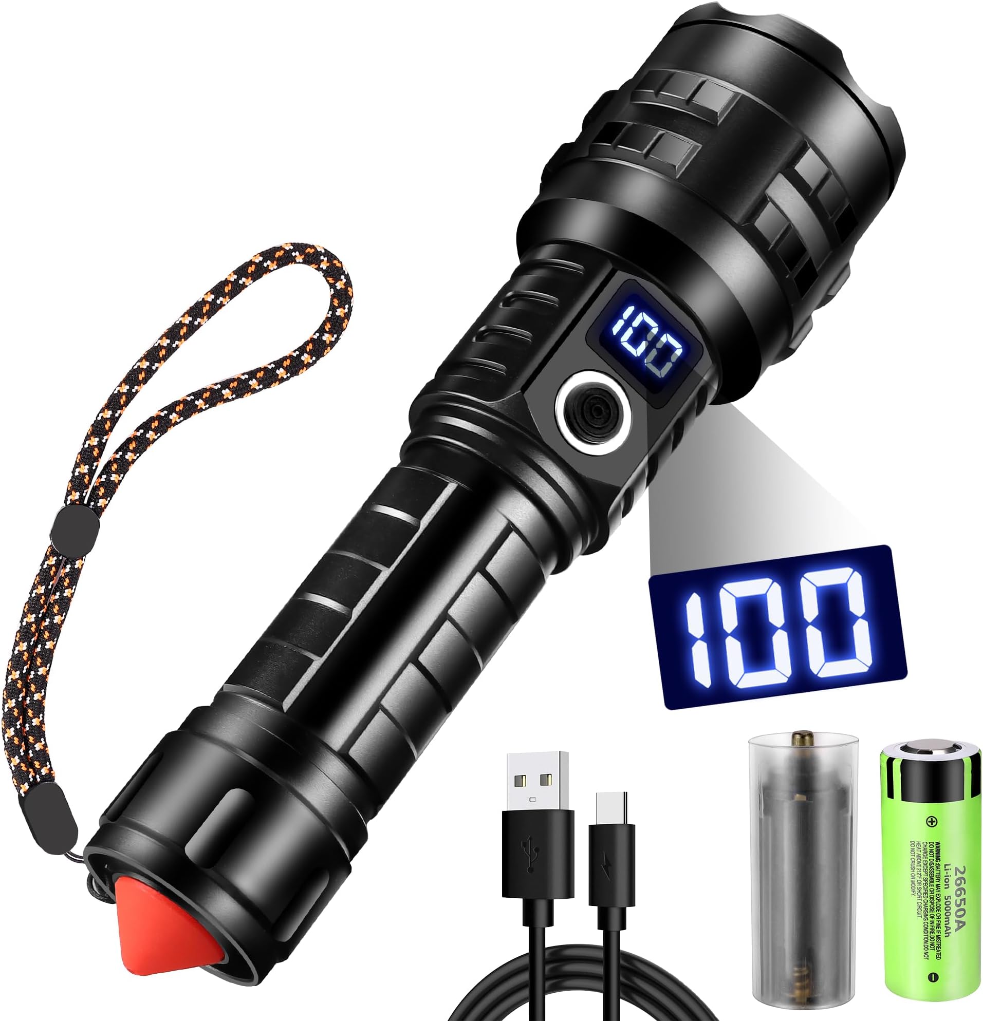 10000 Lumen Led Taschenlampe