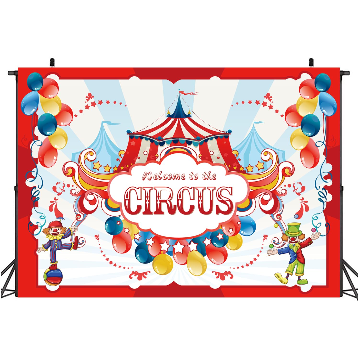 Snapklik.com : 7x5 Ft Circus Backdrop Carnival Backdrop Circus Themed ...