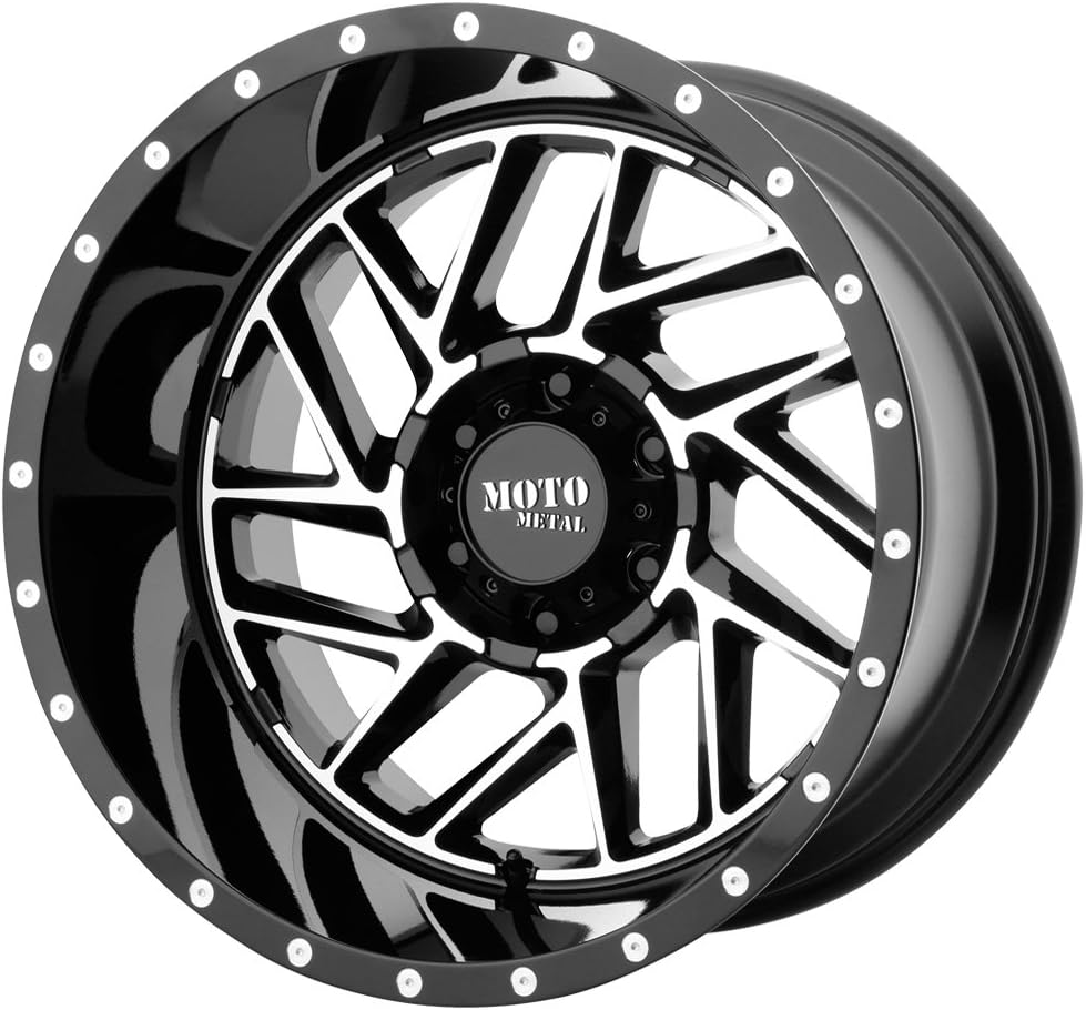 Amazon.com: Moto Metal MO985 Breakout Custom Wheel - 20" x 12", -44 ...